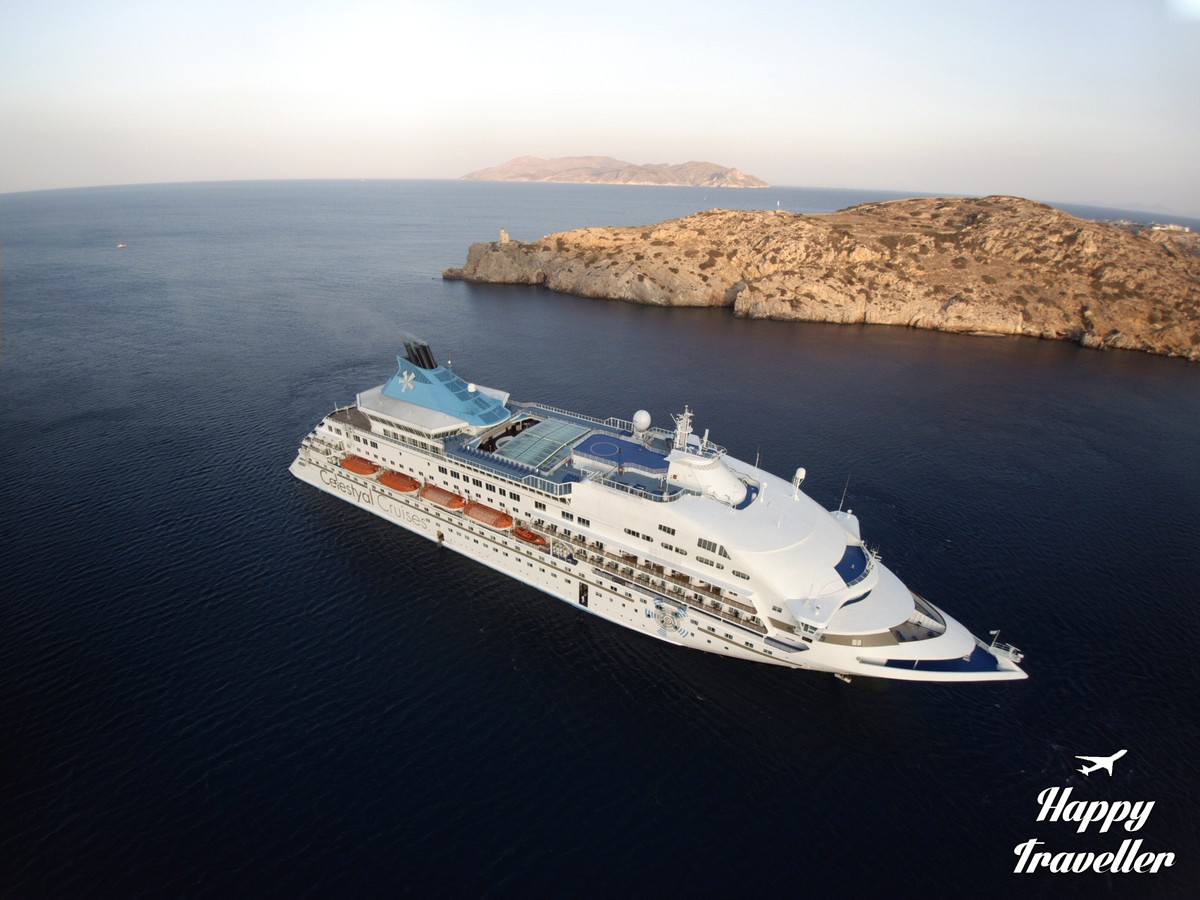 Drone: Κρουαζιέρα στο Αιγαίο με το πλοίο της Celestyal Cruises - Happy ...